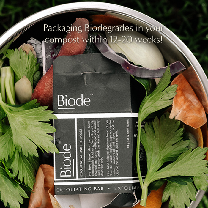 Biode® Zero Waste Home Compostable Exfoliating Hand & Body Bar