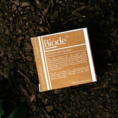 Biode® Zero Waste Shampoo Bar | Home Compostable | Toxin Free